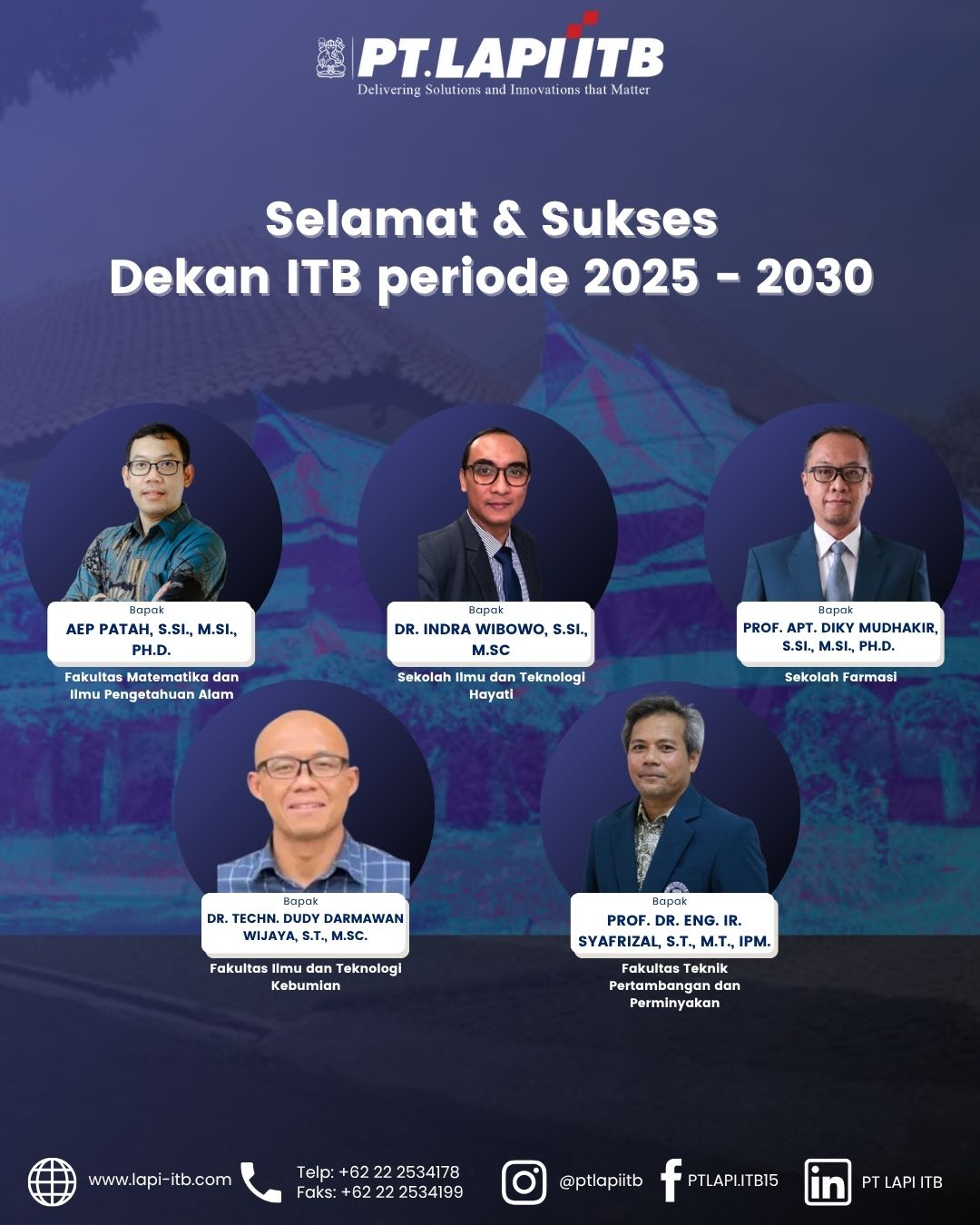 Berita | PT LAPI ITB, to Serve for Your Betterment and The Nation