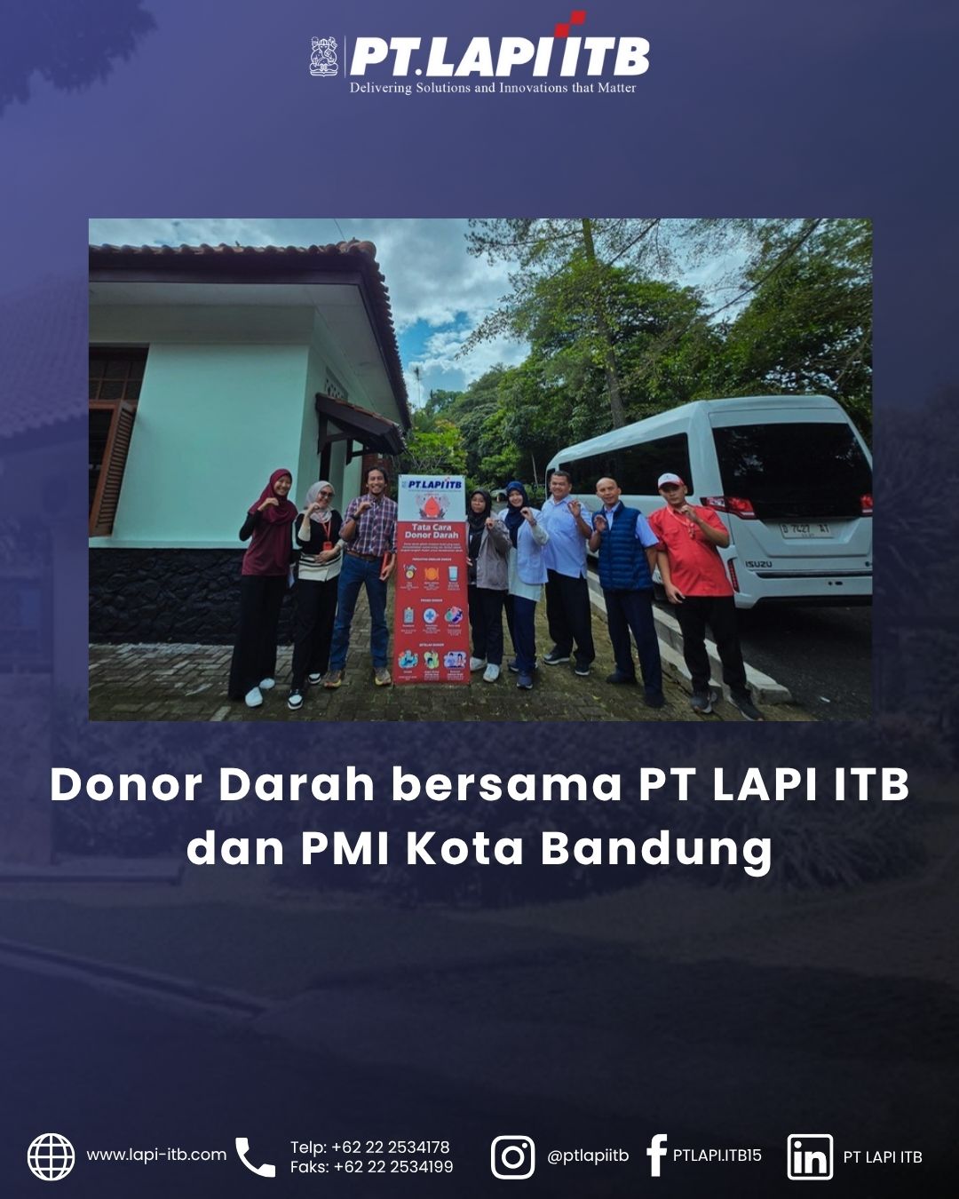 Berita | PT LAPI ITB, to Serve for Your Betterment and The Nation