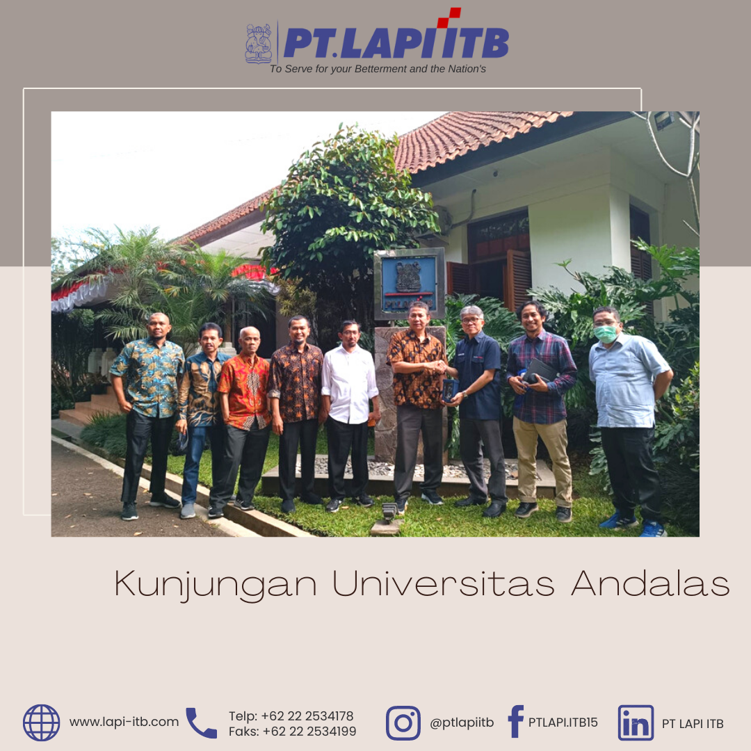 Andalas University Visit to PT LAPI ITB | PT LAPI ITB, to Serve for ...