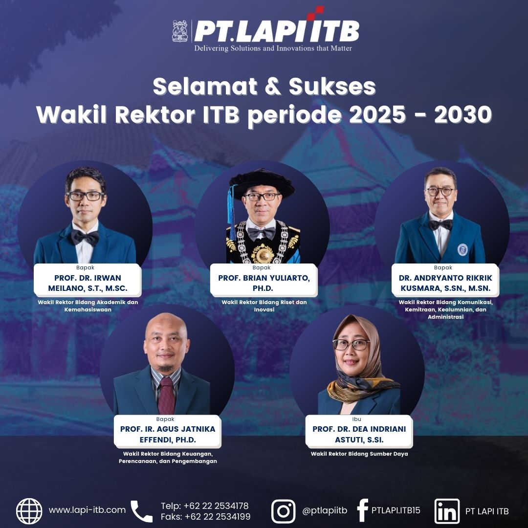The Inauguration of the Vice Rector of ITB for the 2025 - 2030. | PT ...